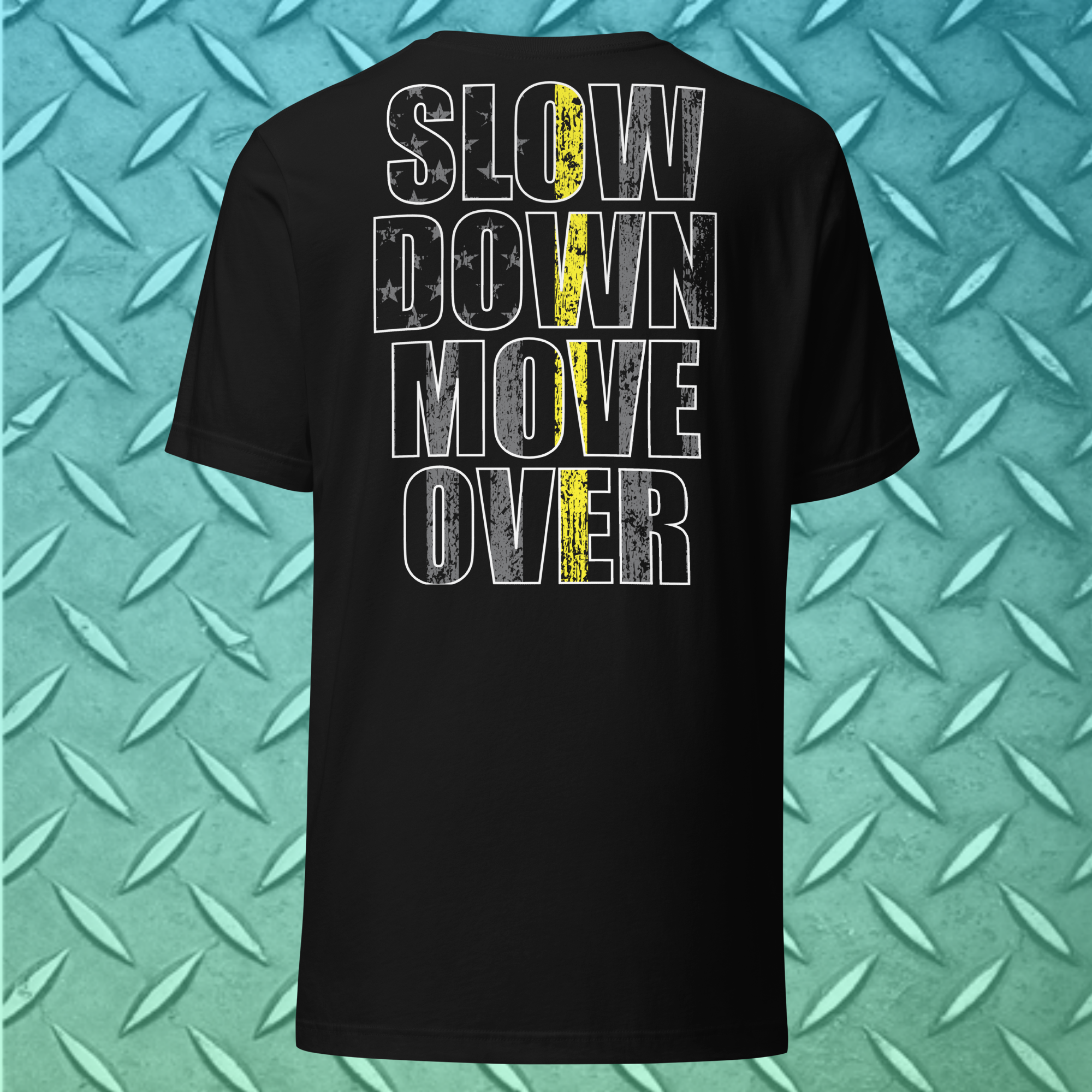 Slow Down Move Over t-shirt – Wreck & Roll